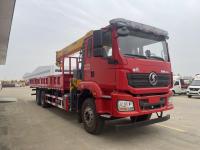 China Hydraulic Truck Mounted Crane Shacman M3000 14ton 16ton Construction Service Truck Crane for sale