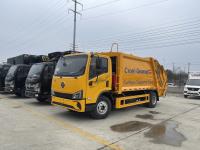 China New Shacman 4x2 Transfer Refuse Vehicle Rear Side Loader Swing Arm Hook Lift Hooklift Waste Compactor Garbage Collection Truck for sale