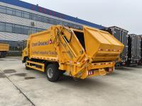 China New Shacman 4x2 Transfer Refuse Vehicle Rear Side Loader Swing Arm Hook Lift Hooklift Waste Compactor Garbage Collection Truck for sale