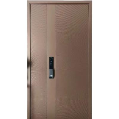 China Luxury Anti-Rust All Steel Doors Anti Theft Steel Door Residential Villa Entrance for sale