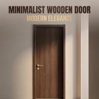 China Paint-Free Wood Grain Woodgrain Internal Doors Wood Grain Doors Interior Eco-Friendly Bedroom Living Home for sale