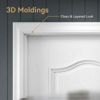 China Curated Custom Solid Wood Interior Doors Solid Wood Panel Door Clean Layered Minimal Noise-Canceling Multi-Room for sale