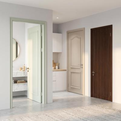 China Standard Size Flush Oak Veneer Doors Oak Door Veneer Versatile Minimalist Durable Scandinavian for sale