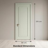 China Standard Size Flush Oak Veneer Doors Oak Door Veneer Versatile Minimalist Durable Scandinavian for sale