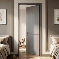 China No-Smudge Solid Mdf Doors Solid Slab Door Anti-Glare Matte High-Traffic Home for sale