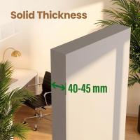 China Zero Formaldehyde Wpc Door Frame Wpc Door Frames And Doors 45mm Core Matte Mildew Bathroom for sale