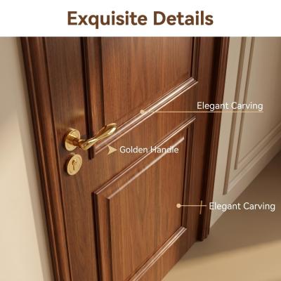 China 128/160/192/256 Hole Spacing Modern Interior Door Handles Lever Lock Gold Nickel Matte Scratch-Resistant for sale