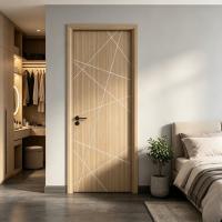 China Eco Friendly Formaldehyde Free Water Resistant WPC Interior Door and Polymer MDF Door for School Hospital Commercial Projects for sale