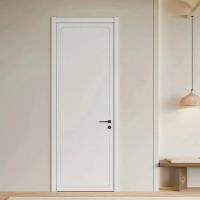China Waterproof Customizable Modern Solid Wood Interior Door and Solid Wood Door for Bedroom Bathroom Kitchen Apartment Hotel Office Building for sale