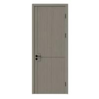 China Waterproof Eco-friendly Customizable Solid Wood Interior Door and Laminated Wood Door for Modern Bedroom and Bathroom for sale