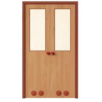 China Water Resistant Soundproof Solid Wood Interior Door with Minimalist Design for Bedrooms and Hotels for sale