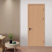 China Customizable Waterproof 40-50mm Thickness Solid Wood Interior Door and Solid Wood Swing Door for Modern Minimalist Interiors for sale
