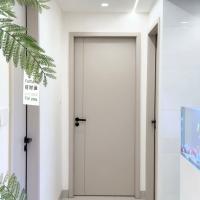 China Waterproof Noise Proof Environmentally Friendly Solid Wood Interior Door Custom Ecological Door for Modern Kitchens for sale