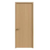 China Customized Soundproof Wear Resistant Solid Wood Interior Door for Modern Apartment Bathroom Hotel Interiors for sale