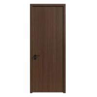China Customized Soundproof Wear Resistant Solid Wood Interior Door for Modern Apartment Bathroom Hotel Interiors for sale