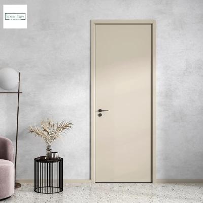 China Water Resistant Modern Classic Style Solid Wood Interior Door with Large Quantity Supply for Residential and Commercial Projects for sale