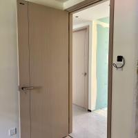 China Paint Free Water Resistant Solid Wood Interior Door Safety Ecological Door for Bedroom Hotel for sale