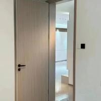 China Paint Free Water Resistant Solid Wood Interior Door Safety Ecological Door for Bedroom Hotel for sale