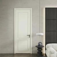 China Push Pull Customized Color Environmental Protection Solid Wood Interior Door for Hotel Bedroom Bathroom for sale