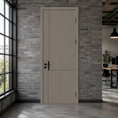 China Customizable Color Unpainted Noise Proof Solid Wood Interior Door and Ecological Door for Bedrooms Bathrooms Kitchens for sale