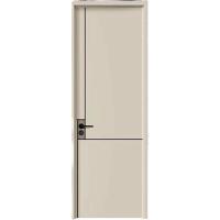 China Customizable Color Unpainted Noise Proof Solid Wood Interior Door and Ecological Door for Bedrooms Bathrooms Kitchens for sale