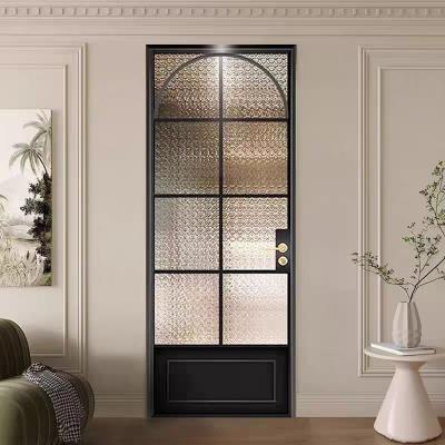 China Factory Direct Space Saving Hidden Sliding Barn Door Modern Interior Ghost Door for Hotel Kitchen Bedroom Living Room Partition for sale