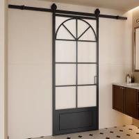 China Factory Direct Space Saving Hidden Sliding Barn Door Modern Interior Ghost Door for Hotel Kitchen Bedroom Living Room Partition for sale
