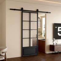 China Sturdy Wear-Resistant Barn Door with Personalized Customization for Indoor Sliding Door and Interior Door Use for sale