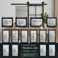 China Sturdy Wear-Resistant Barn Door with Personalized Customization for Indoor Sliding Door and Interior Door Use for sale