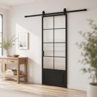 China Sturdy Wear-Resistant Barn Door with Personalized Customization for Indoor Sliding Door and Interior Door Use for sale