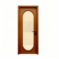 China Soundproof Moisture-Proof Wear-Resistant Glass Door and Wood Glass Door for Modern Bedroom and Hotel Interior Use for sale