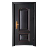 China Heat Proof Well Sealed Anti Theft Steel Security Door and Double Entry Door for Villa for sale