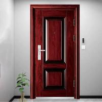 China Heat Proof Well Sealed Anti Theft Steel Security Door and Double Entry Door for Villa for sale