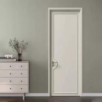 China Water Resistant Solid Wood Interior Door Modern Design Hospital Use Solid Wood Composite Door for sale