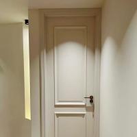 China Water Resistant Solid Wood Interior Door Modern Design Hospital Use Solid Wood Composite Door for sale