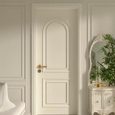 China Water Resistant Customized Solid Wood Interior Door with Left/Right Handles, a Solid Wood Composite Door for Office and Hospital Use for sale