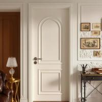 China Water Resistant Customized Solid Wood Interior Door with Left/Right Handles, a Solid Wood Composite Door for Office and Hospital Use for sale