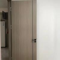 China Fire Proof CE ISO Certified Custom Color Solid Wood Interior Door Ecological Door for School Hospital Restaurant for sale