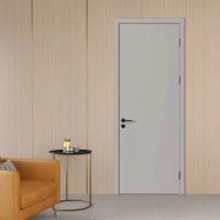 China Architectural Grade Blast Bullet Proof Solid Wood Interior Door with Heat Transfer Wood Grain Finish for Commercial Building for sale