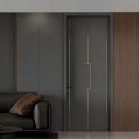China Architectural Grade Blast Bullet Proof Solid Wood Interior Door with Heat Transfer Wood Grain Finish for Commercial Building for sale