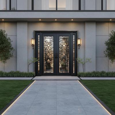 China Customized Size CE/ISO Steel Security Door Blast Door Bullet Resistant Metal Entry Door for Villa Projects for sale