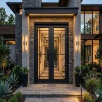 China Customized Size CE/ISO Steel Security Door Blast Door Bullet Resistant Metal Entry Door for Villa Projects for sale