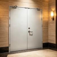 China Customized Size Well Sealed Fire Resistant Fire Rated Steel Door for Commercial and Residential Buildings for sale