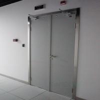 China Customized Size Well Sealed Fire Resistant Fire Rated Steel Door for Commercial and Residential Buildings for sale