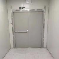 China Customized Size Well Sealed Fire Resistant Fire Rated Steel Door for Commercial and Residential Buildings for sale