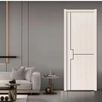 China China Factory Customizable Solid Wood Interior Door Wholesale Manufacturing Supply for Wooden Interior Door Projects for sale
