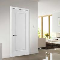 China Modern Groove Design Solid Wood Interior Door for High End Residences and Solid Wood Internal Door Applications for sale