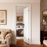 China Custom Designed Contemporary Solid Wood Interior Door for Professional Projects and Solid Wood Internal Door Applications for sale