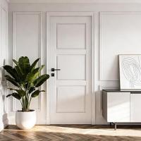 China Custom Designed Contemporary Solid Wood Interior Door for Professional Projects and Solid Wood Internal Door Applications for sale