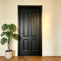 China Blast Door Bullet Resistant Door Finished Surface Well Sealed Solid Wood Interior Door for Apartment and Villa for sale